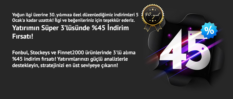 Finnet 2000 Plus I Borsada etkili, pratik, hızlı analiz.